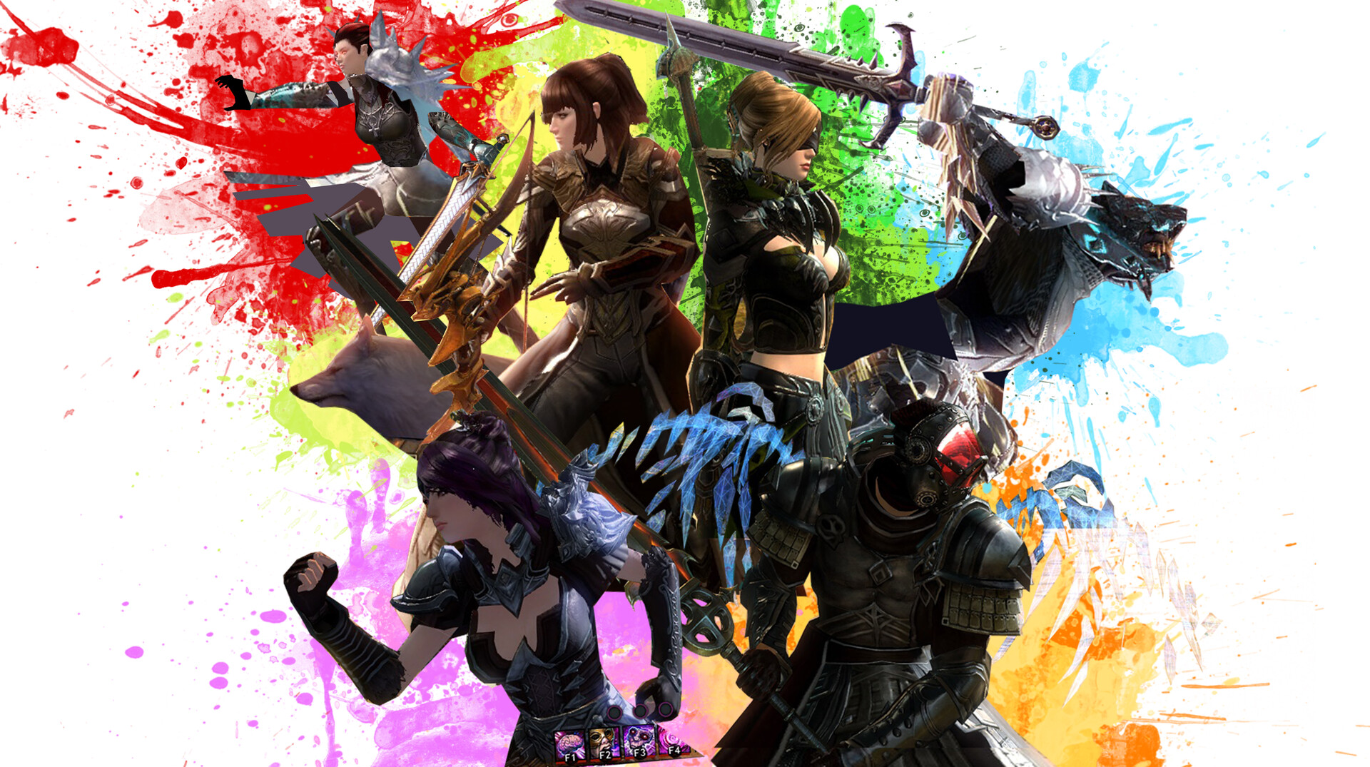 ArtStation - Guild Wars 2 My characters Project