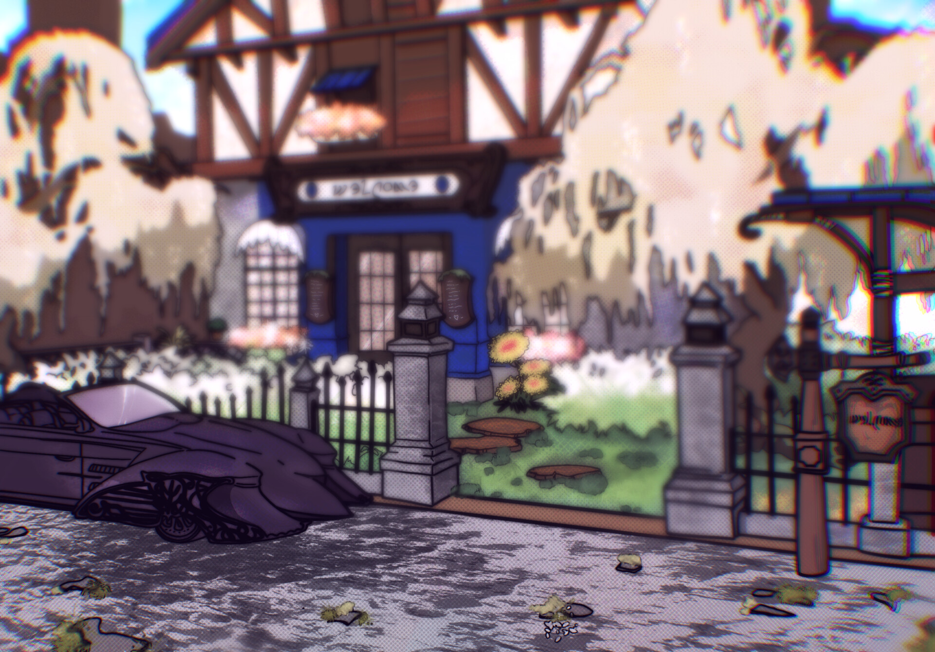 ArtStation - FFXIV Background Environment Commission