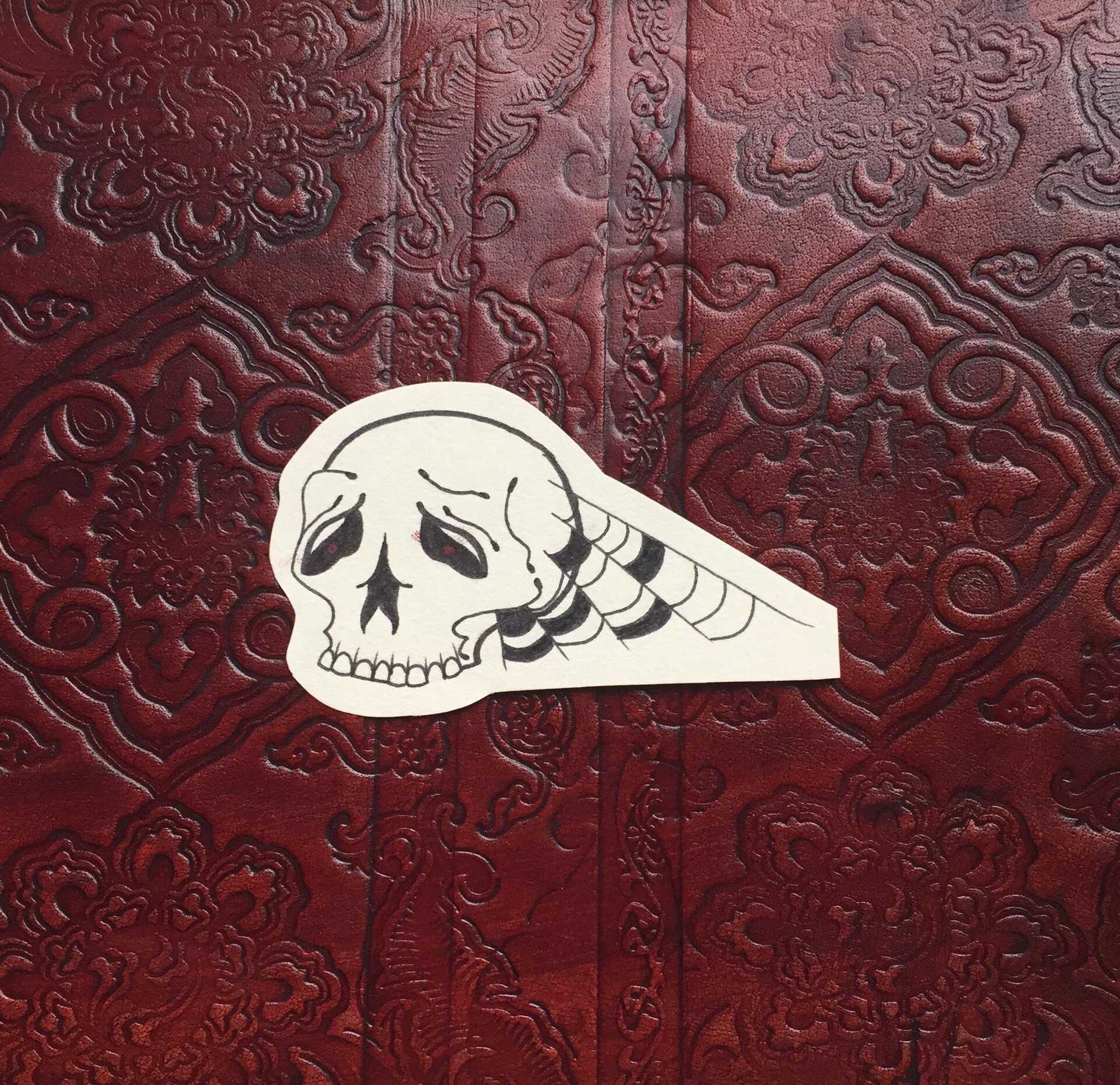 ArtStation - Web Skull