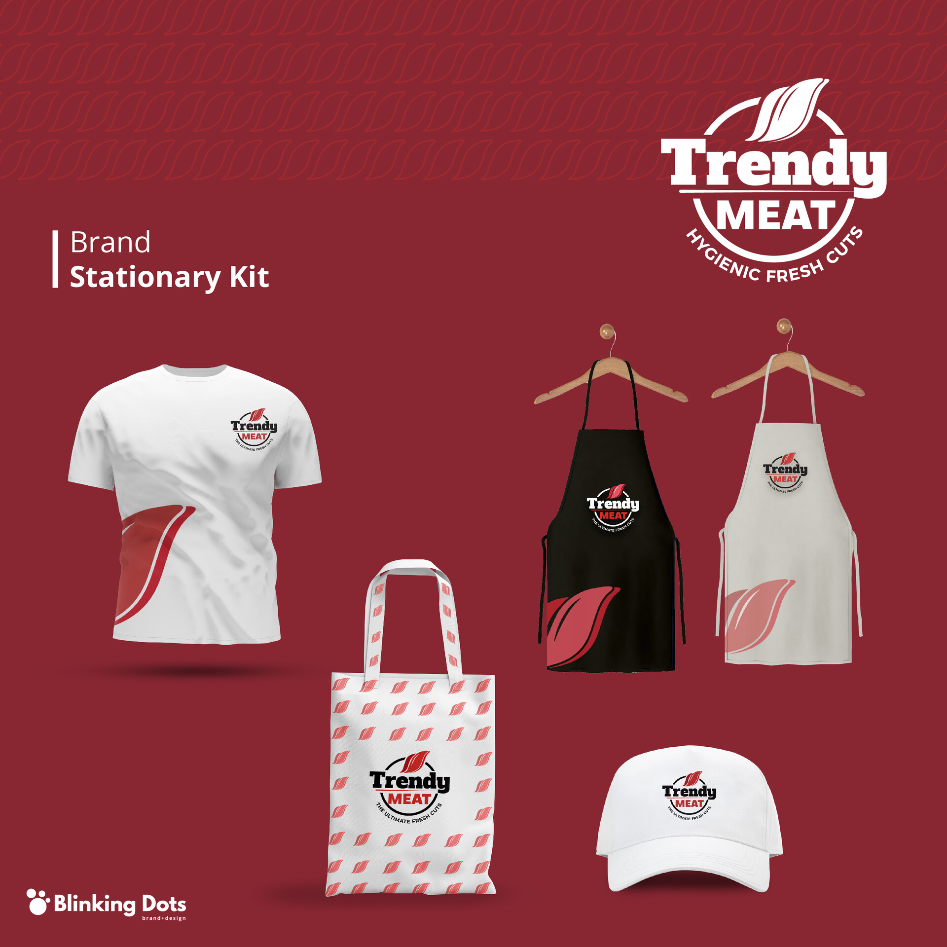 Blinking Dots - Trendy Meat - Visual Identity Design by Blinking Dots