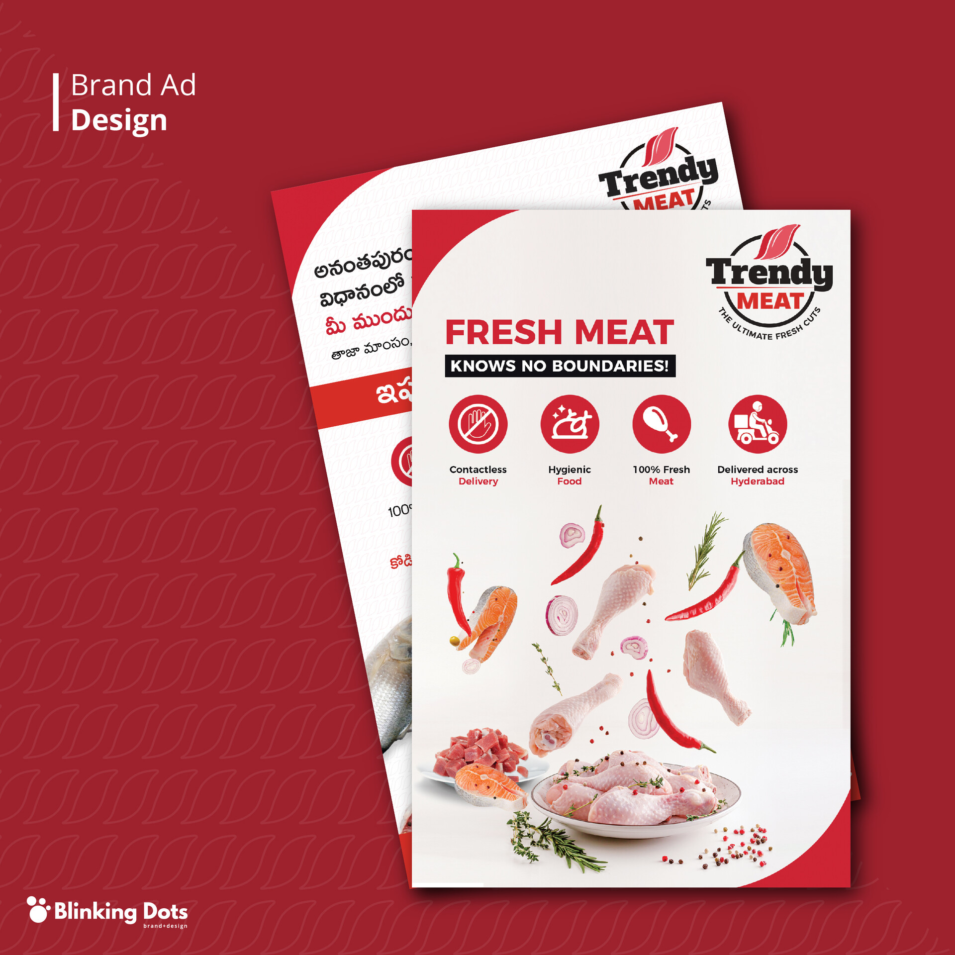 Blinking Dots - Trendy Meat - Visual Identity Design by Blinking Dots