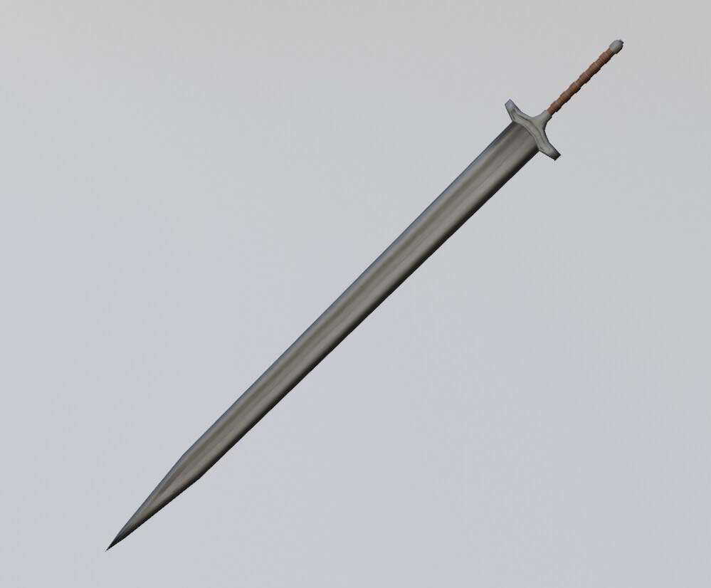 ArtStation - Iron broadsword