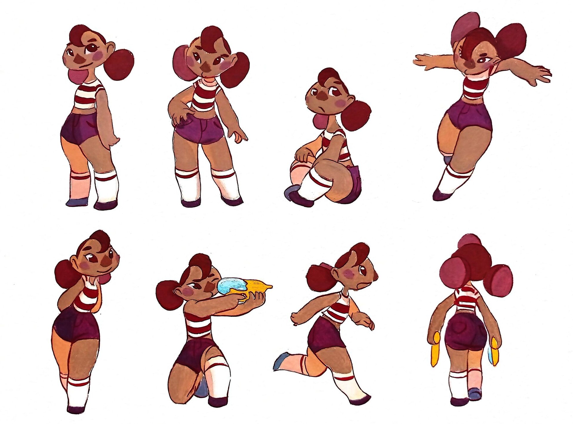 ArtStation - MANUELA (posing)