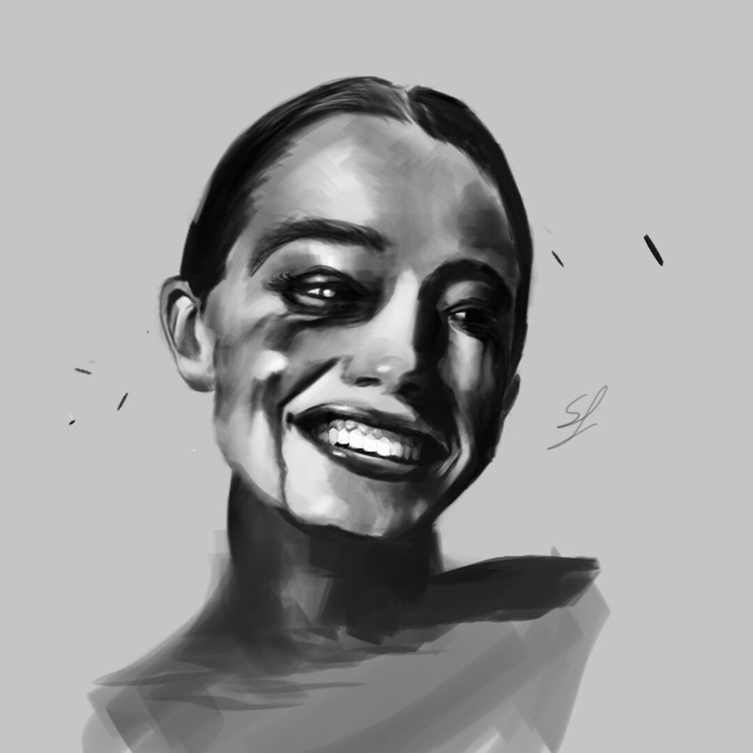 ArtStation - crying smile