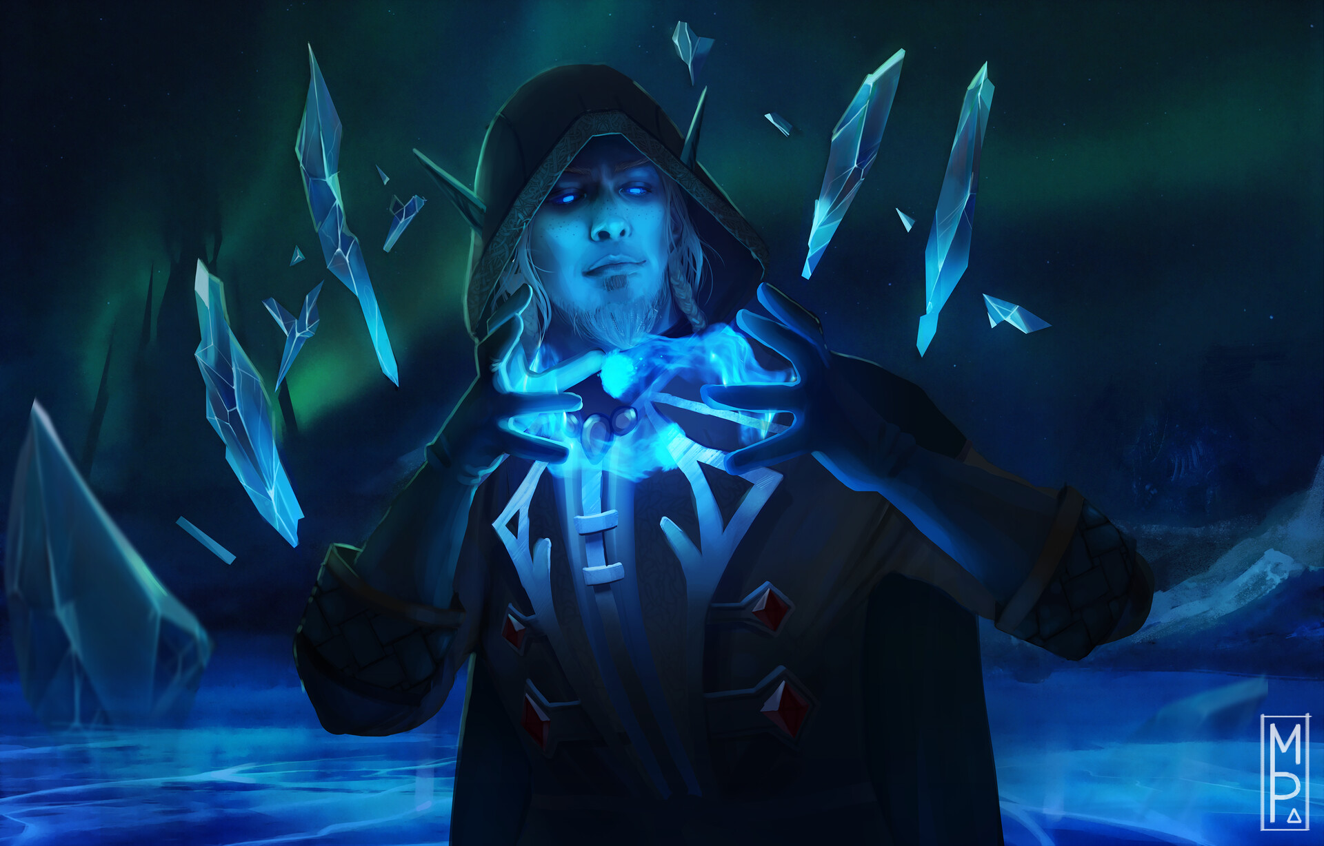 ArtStation - Frost mage