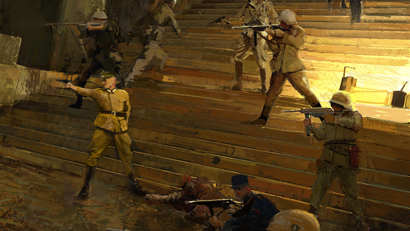 Jesús Ballesteros - Last battle illustration