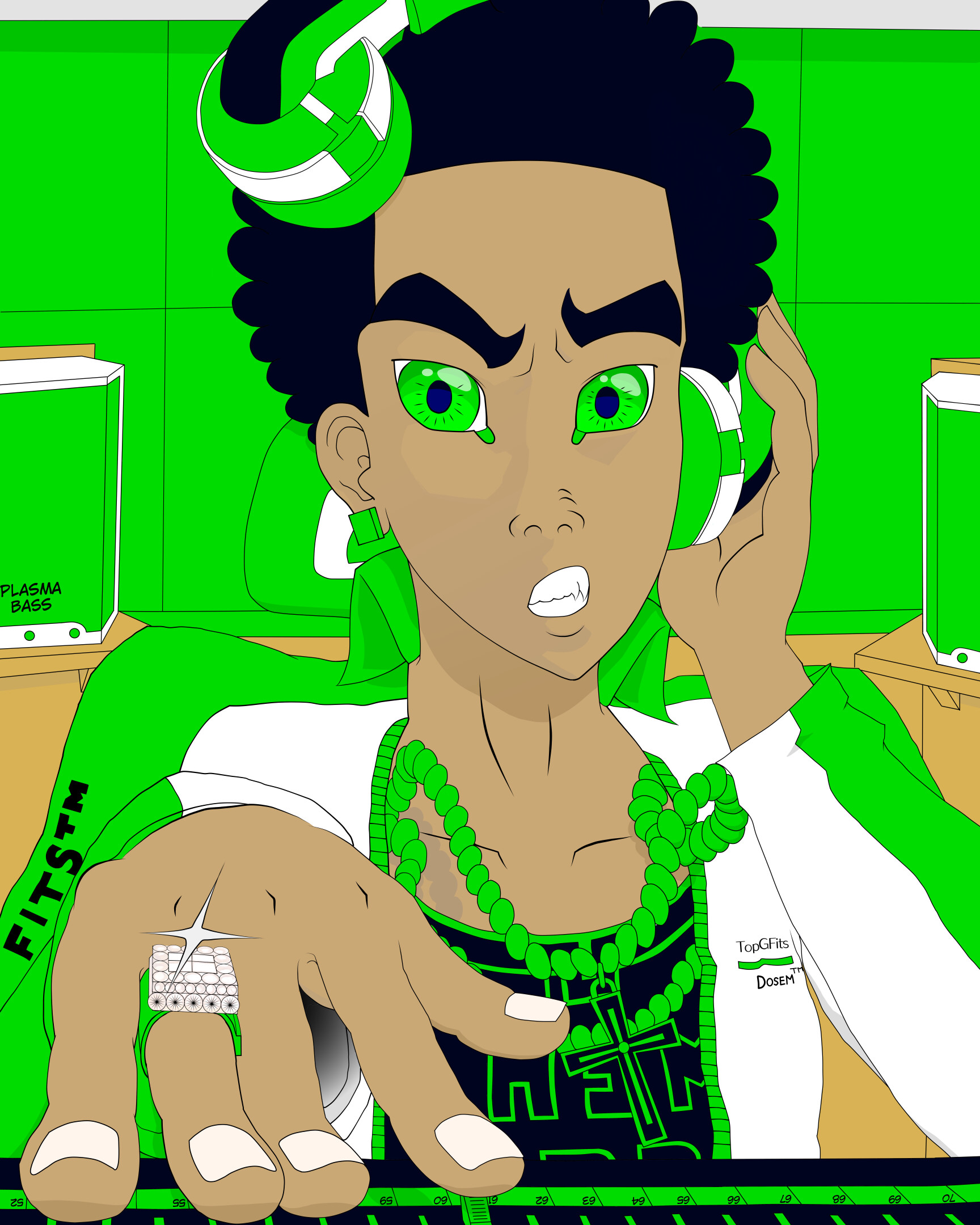 ArtStation - In the Studio by Plasma Mb3 | Color Design Variants