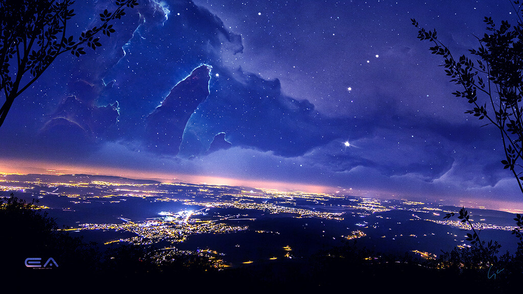 ArtStation - Dreamy night