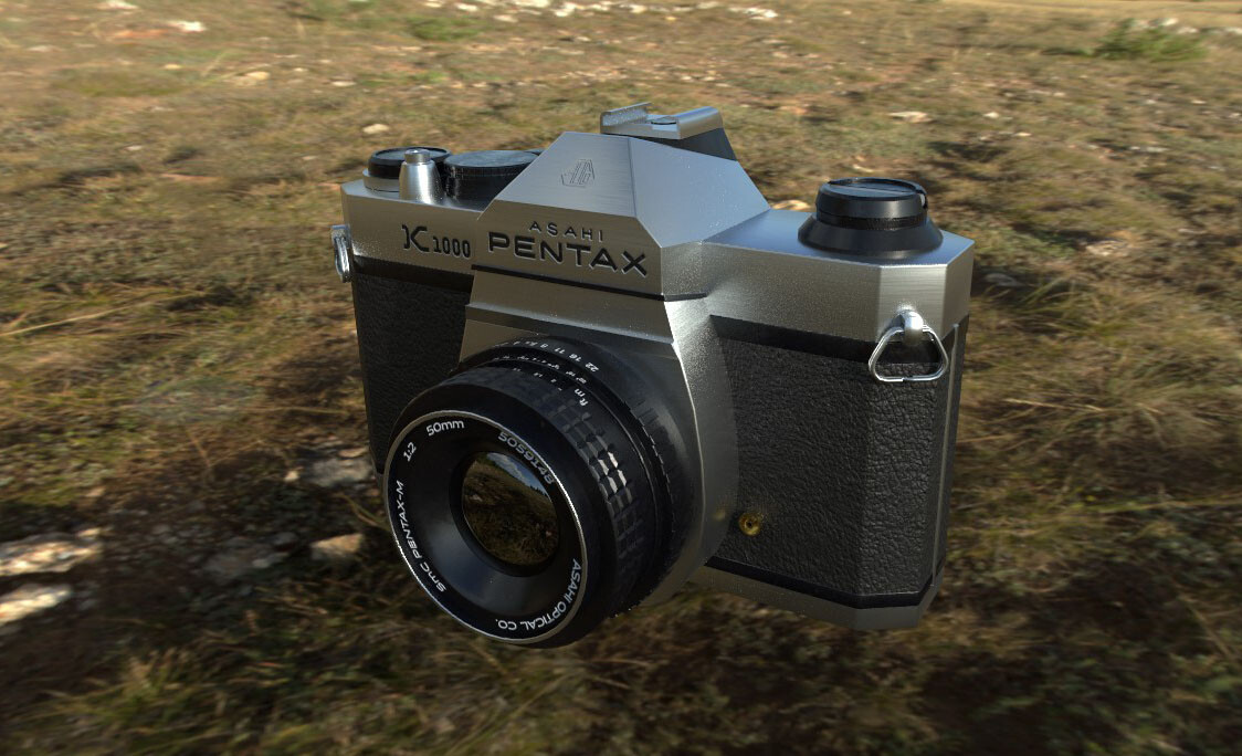 ArtStation - Camera texturing