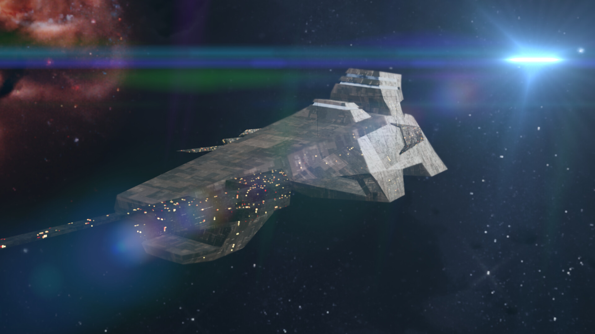 ArtStation - armored frigate