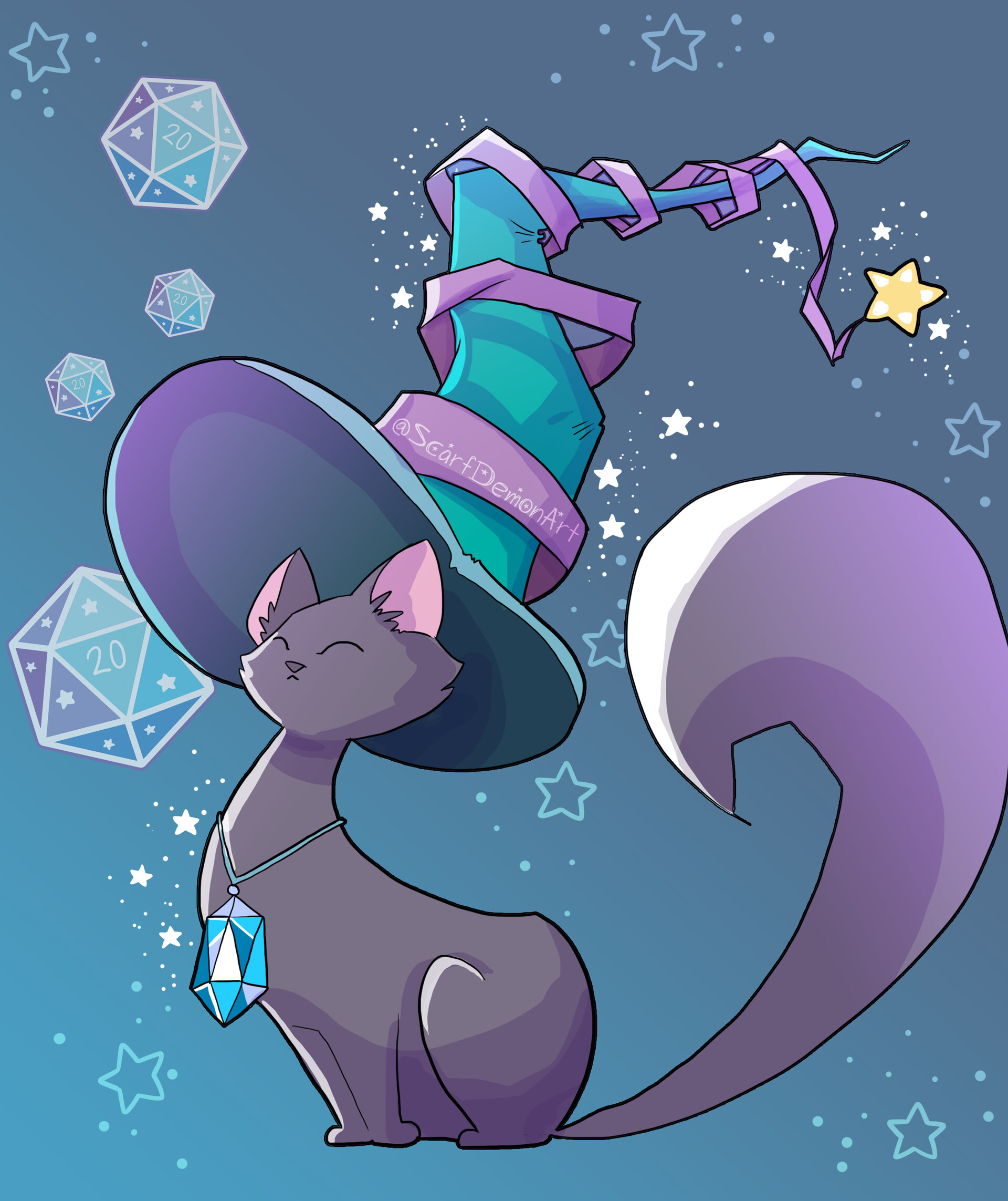 ArtStation - D&D Classes as Cats - Character Designs