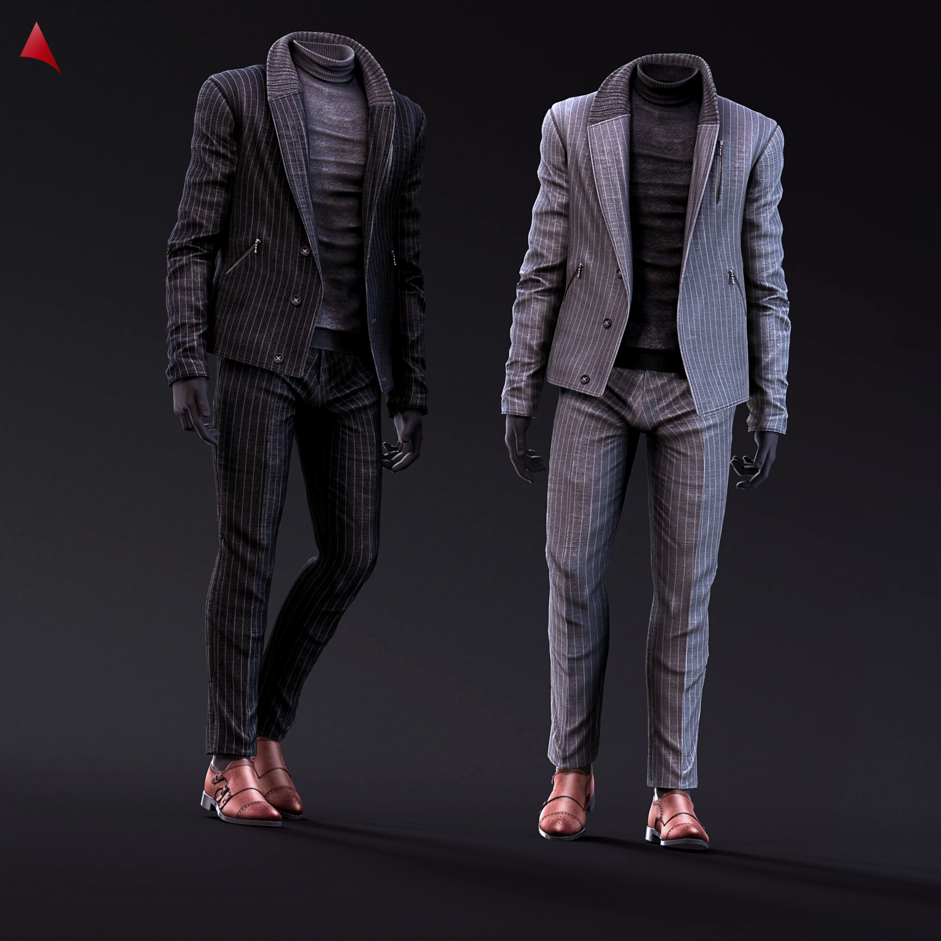 ArtStation - Game ready Business Casual Suit