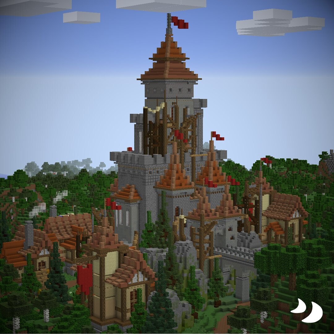 ArtStation - Orange Castle