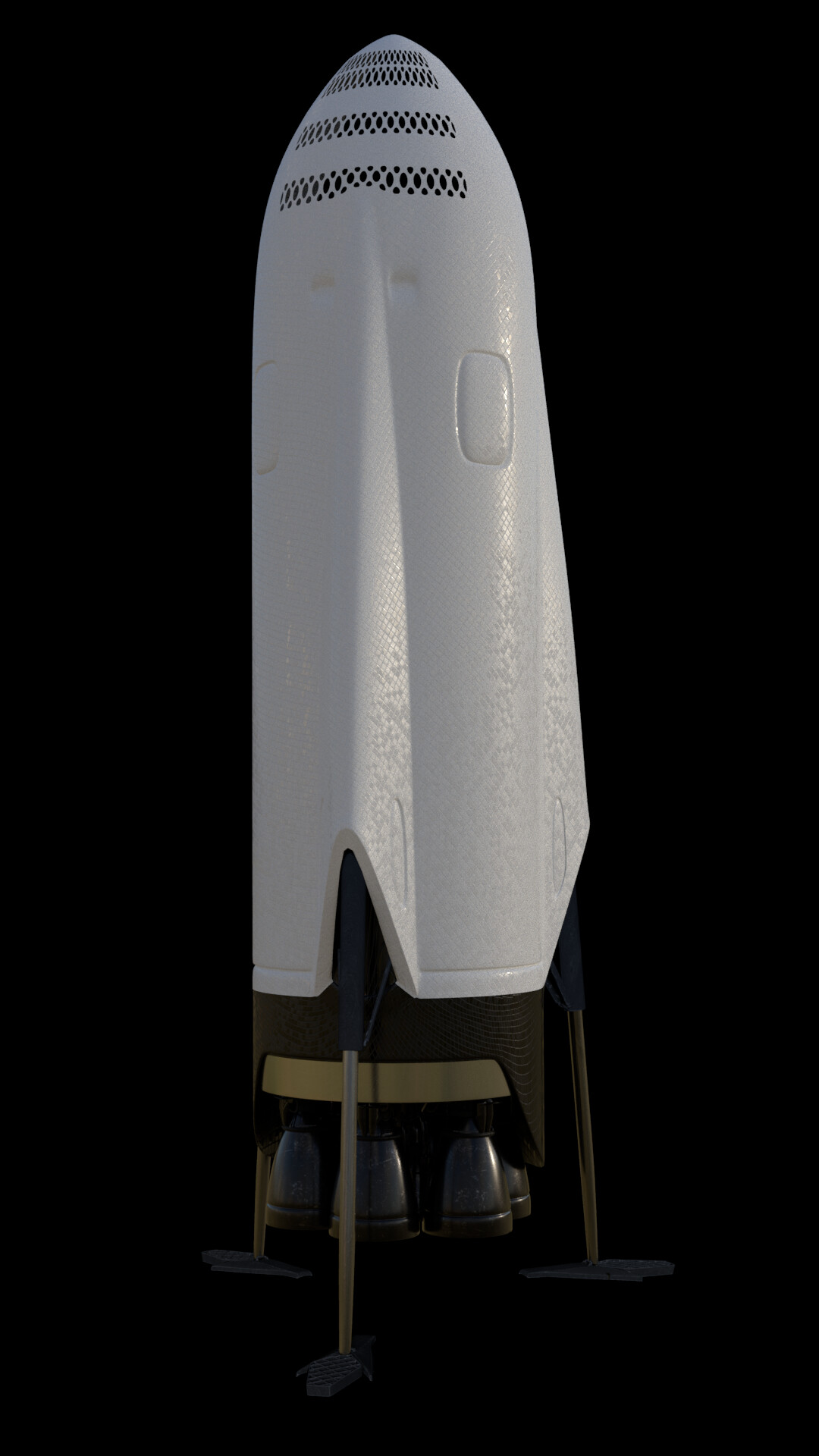 ArtStation - SpaceX Interplanetary Transport System