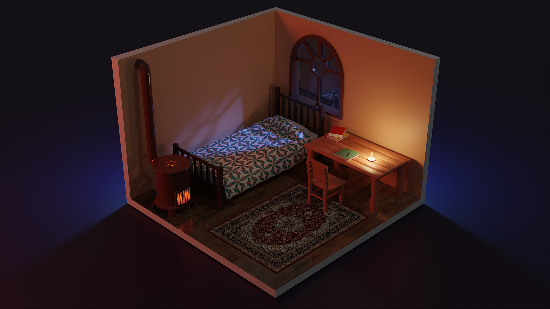 ArtStation - 3D Room Design