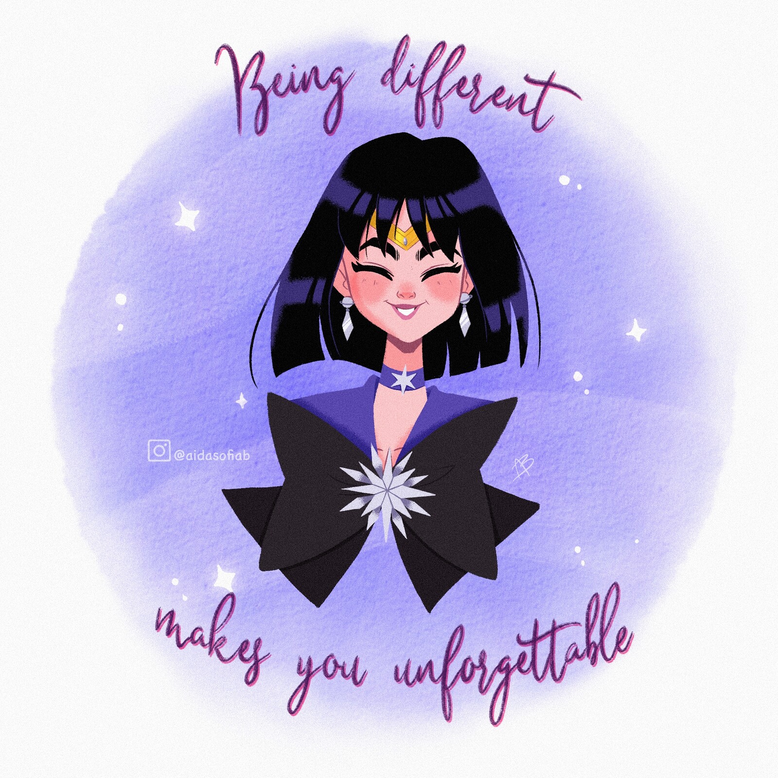 Aida Sofía Barba - Sailor saturn