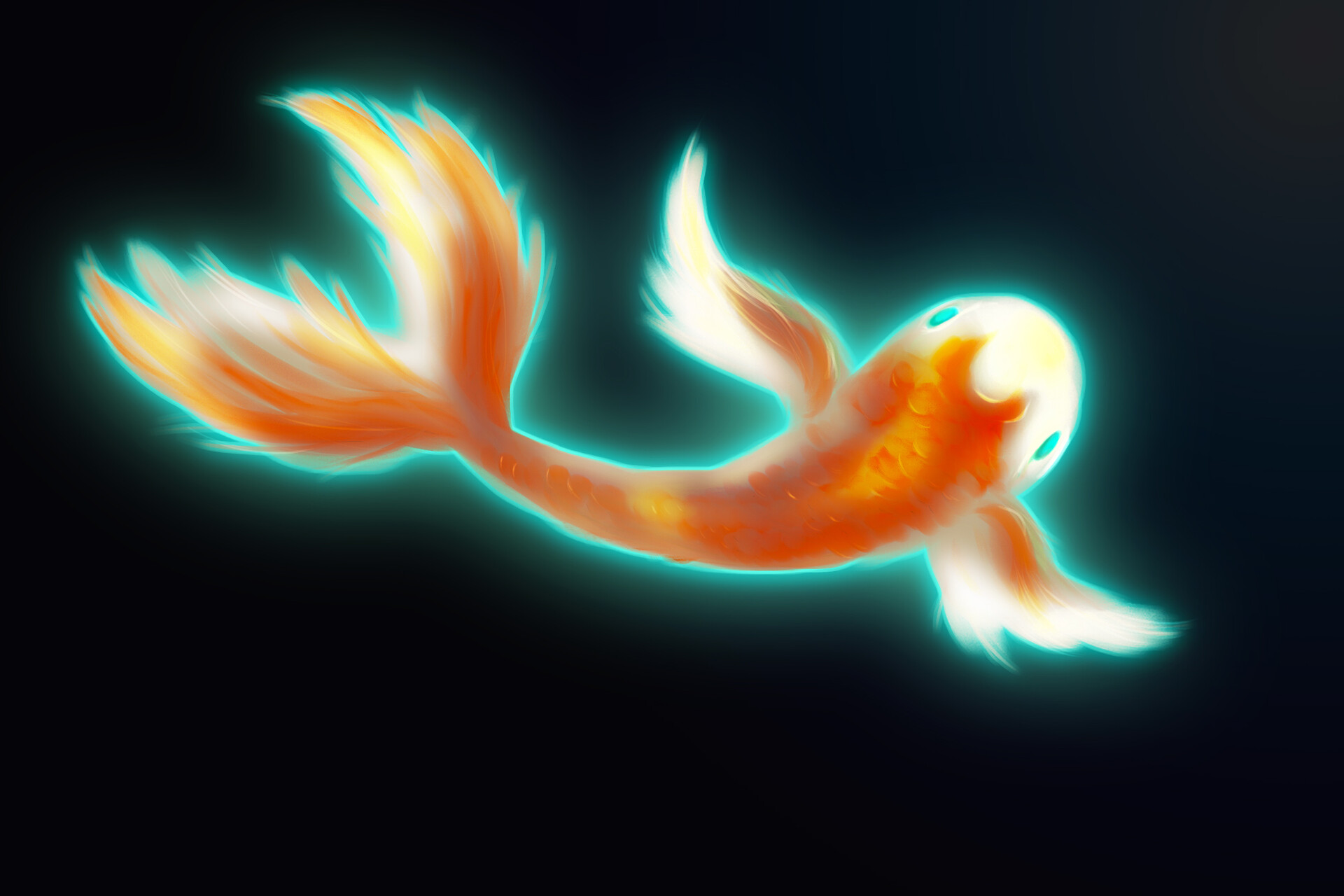 ArtStation - Koi Fish