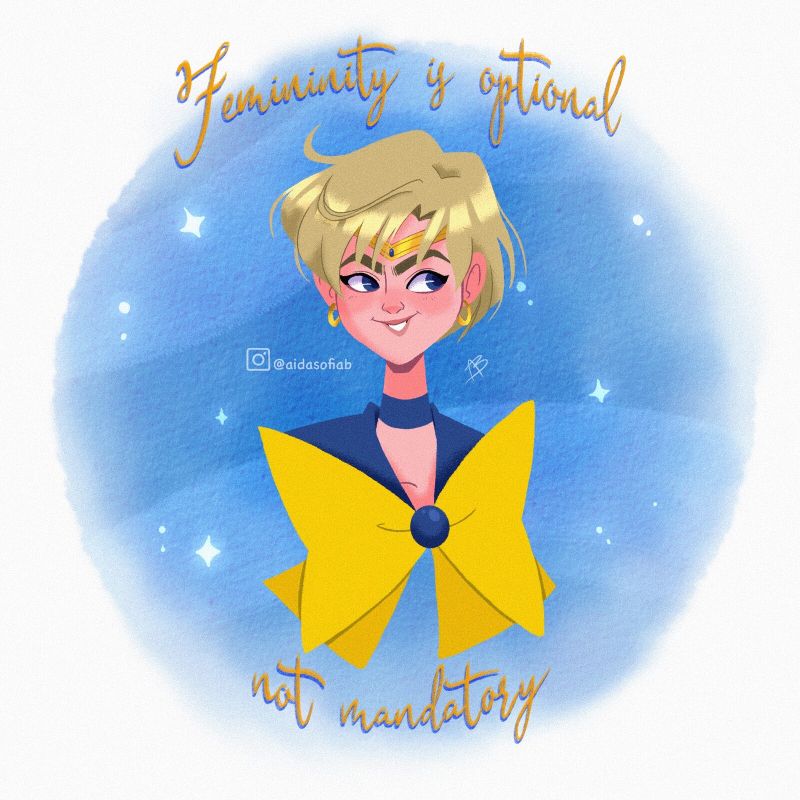 Aida Sofía Barba - Sailor Uranus