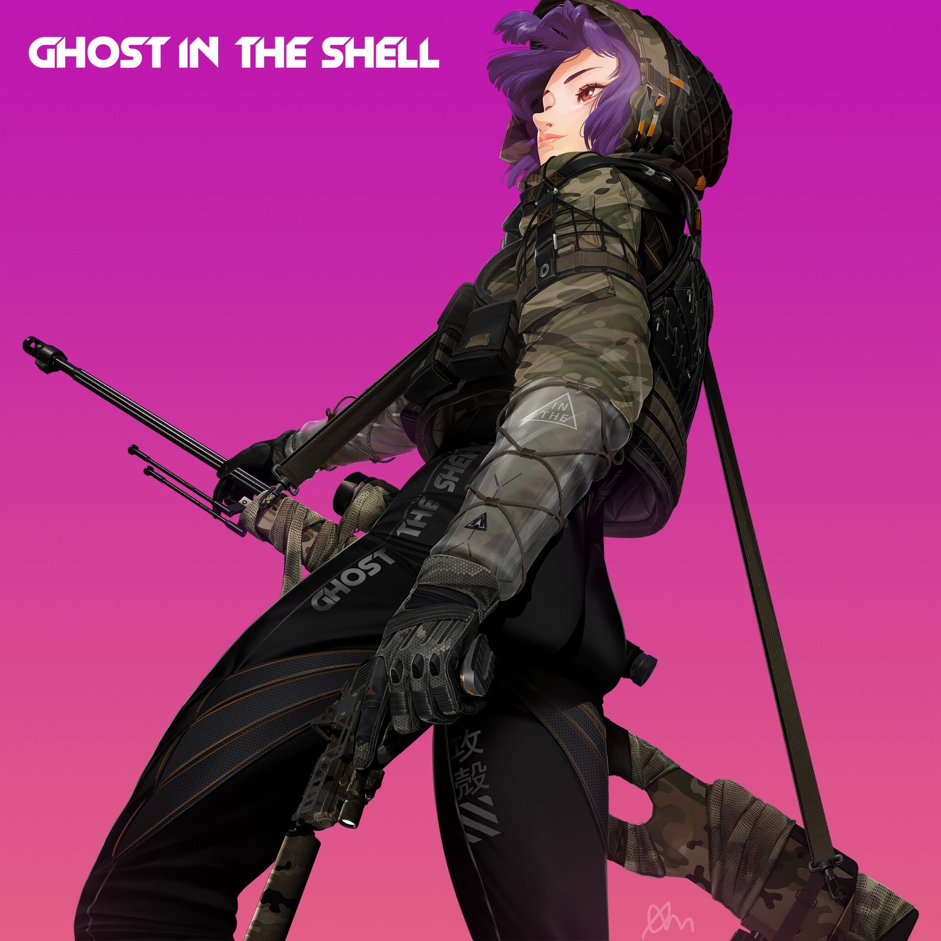 ArtStation - GHOST IN THE SHELL