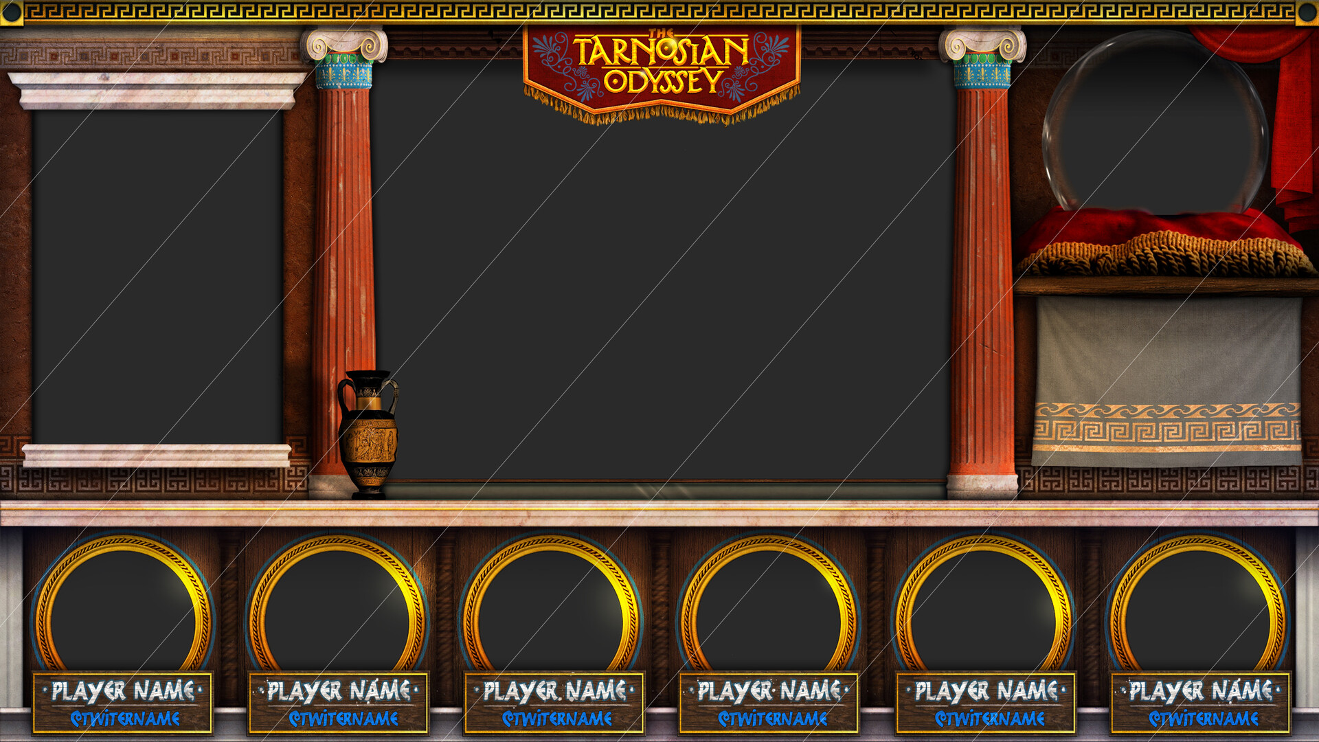 ArtStation - The Tarnosian Odyssey overlay design