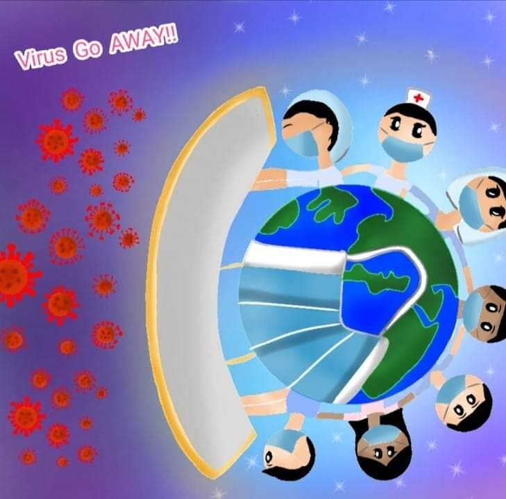 ArtStation - Covid 19 Art