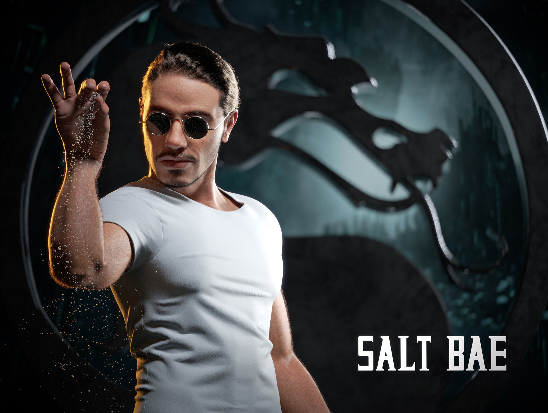 ArtStation - Salt Bae in MK