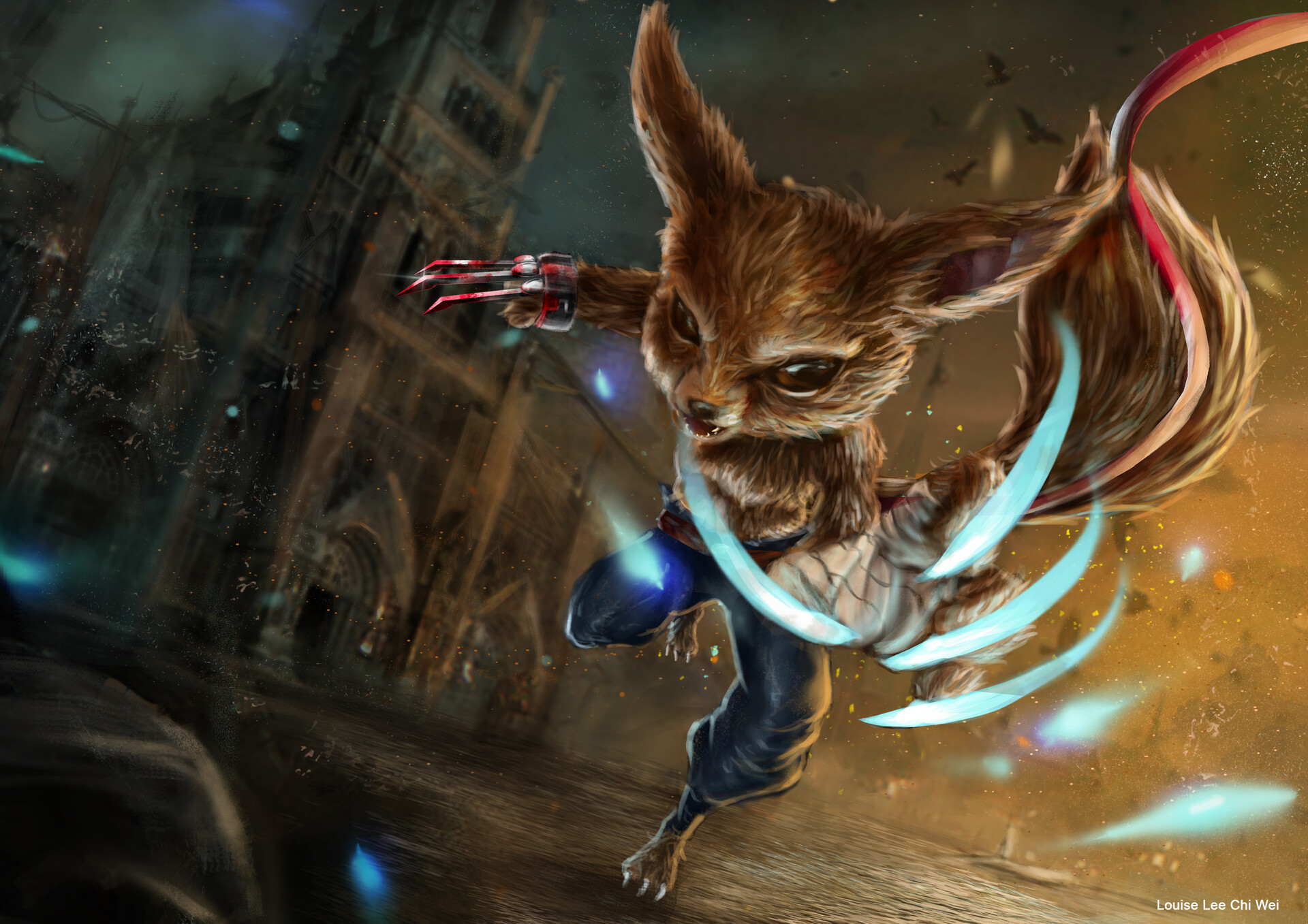 ArtStation - Fox Fighter