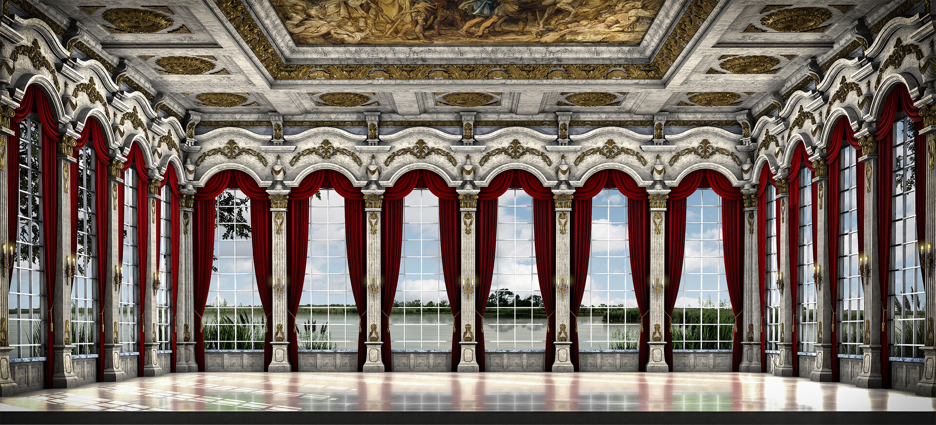 ArtStation - Ballroom