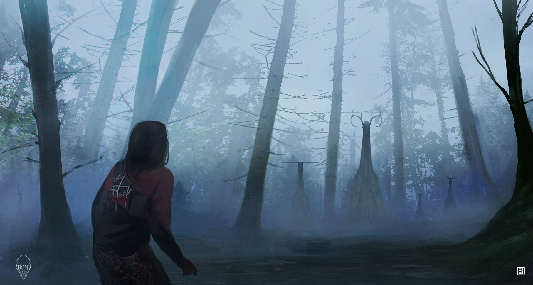 ArtStation - Nightmare Forest