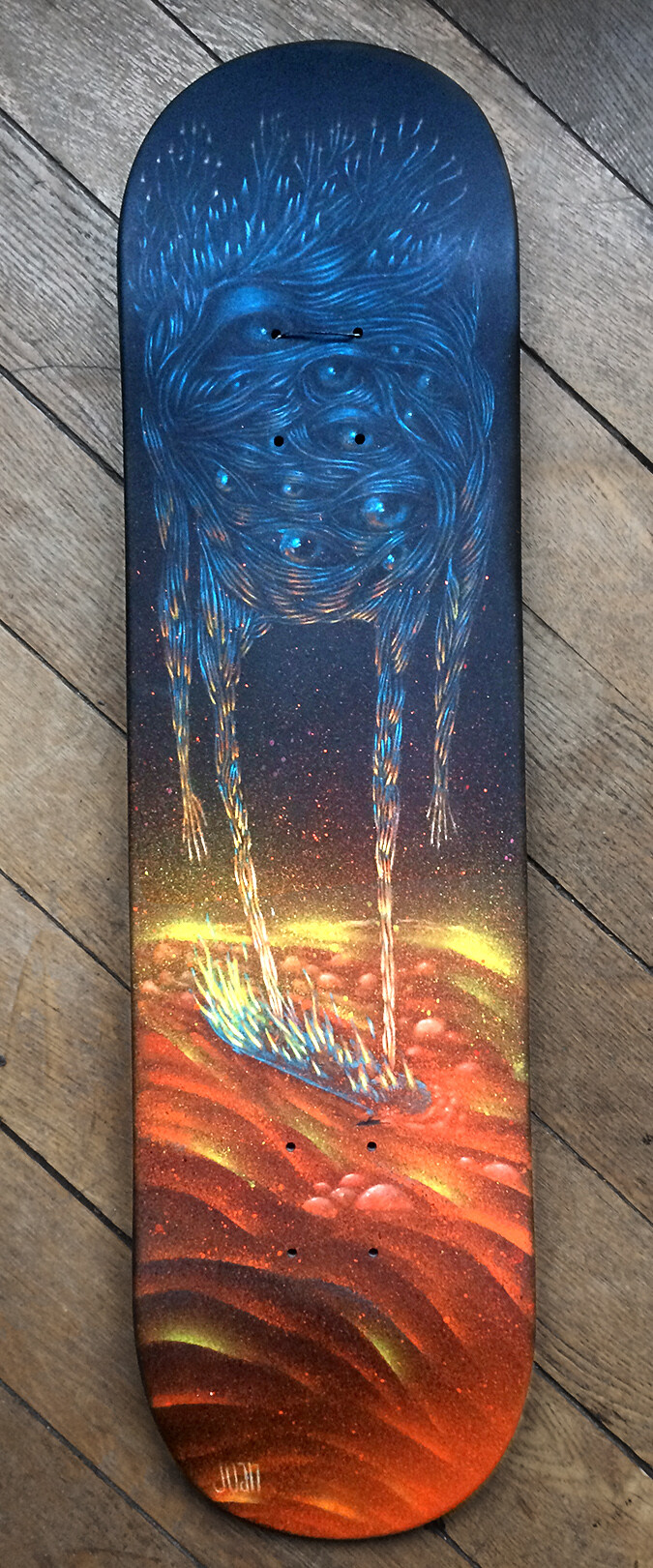 ArtStation - SKATE ON FIRE