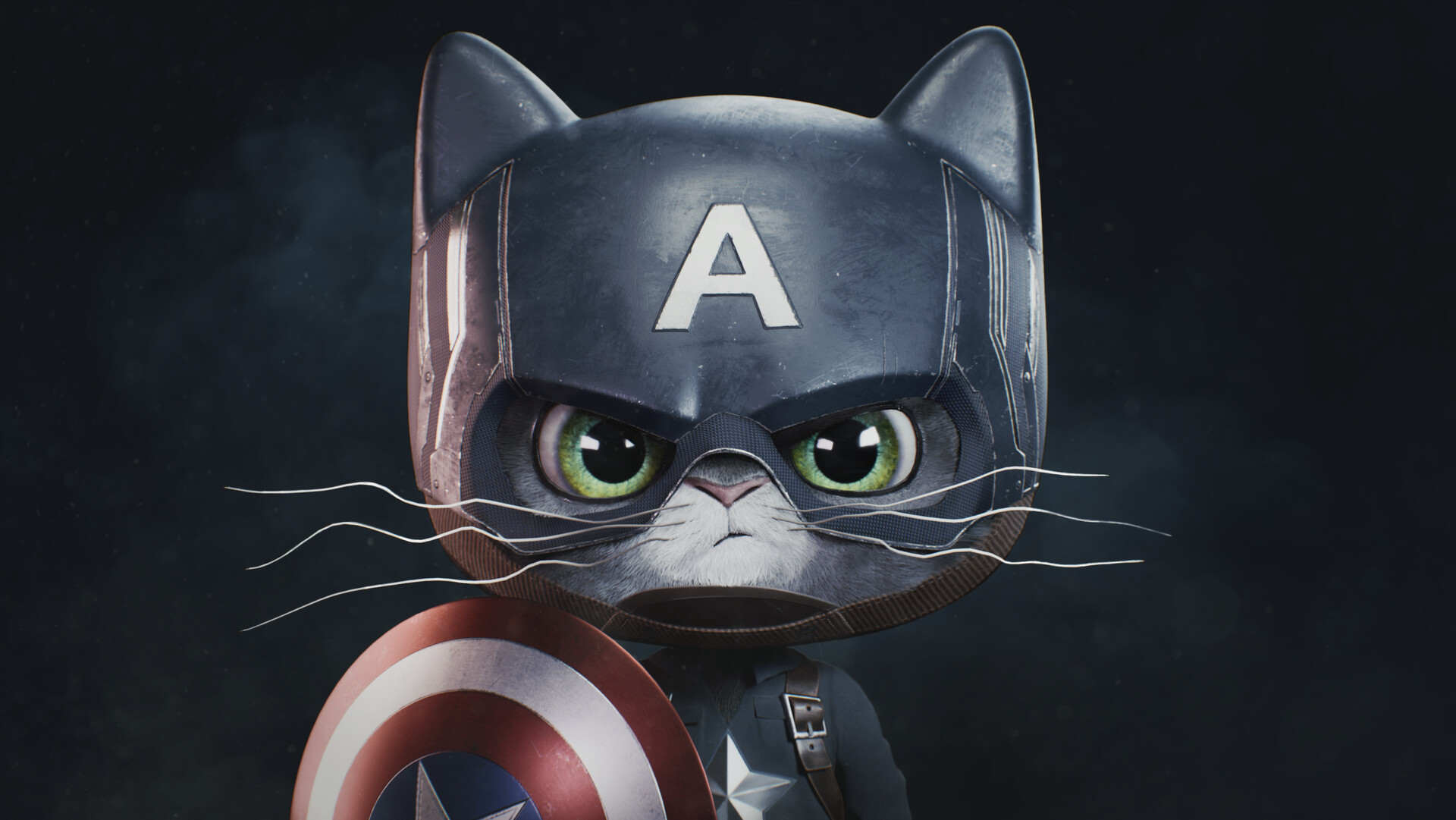 ArtStation - Catain America?