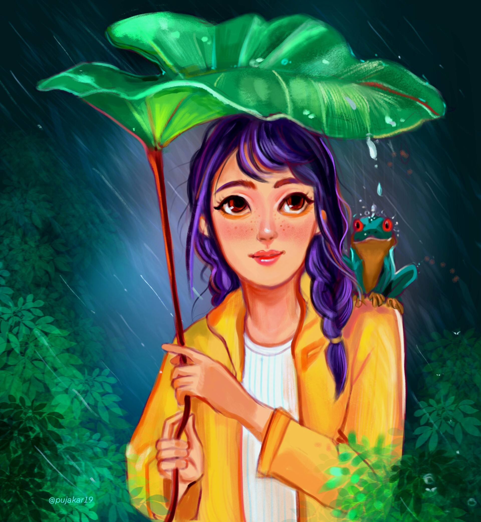 ArtStation - Rain Again