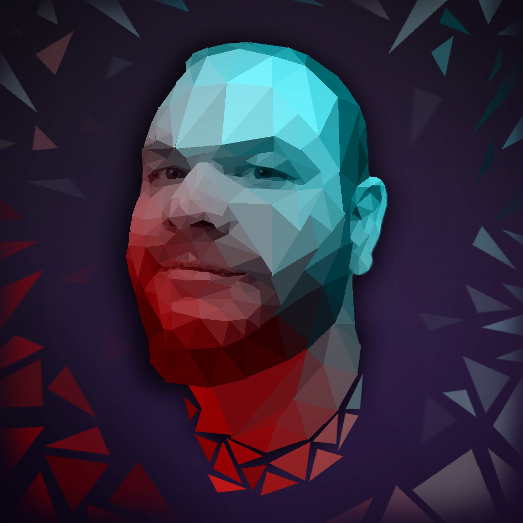 ArtStation - Polygonal Portraits