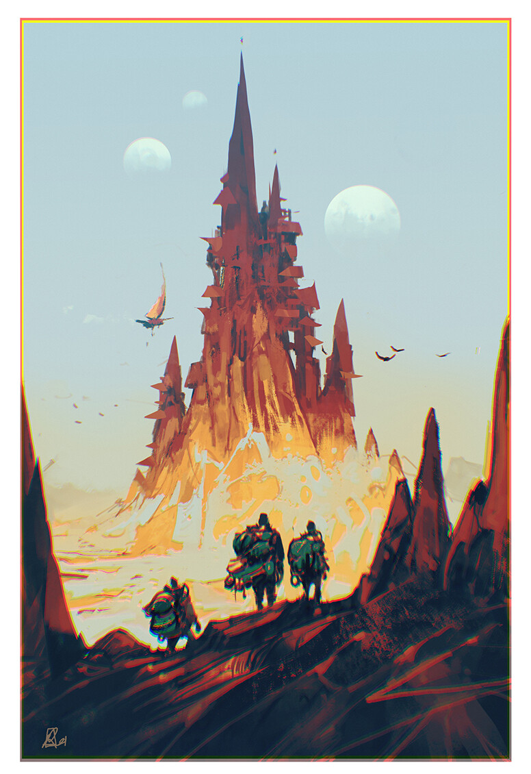 ArtStation - Red Castle