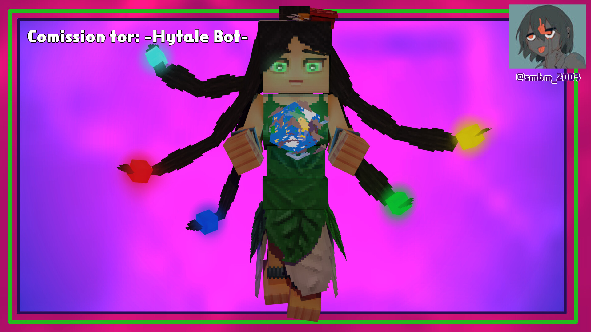 ArtStation - Gaia from Hytale ~Paid comission for Hytale Bot~