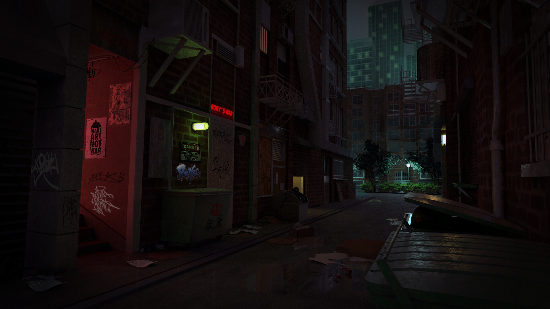 ArtStation - Cyber Punk street