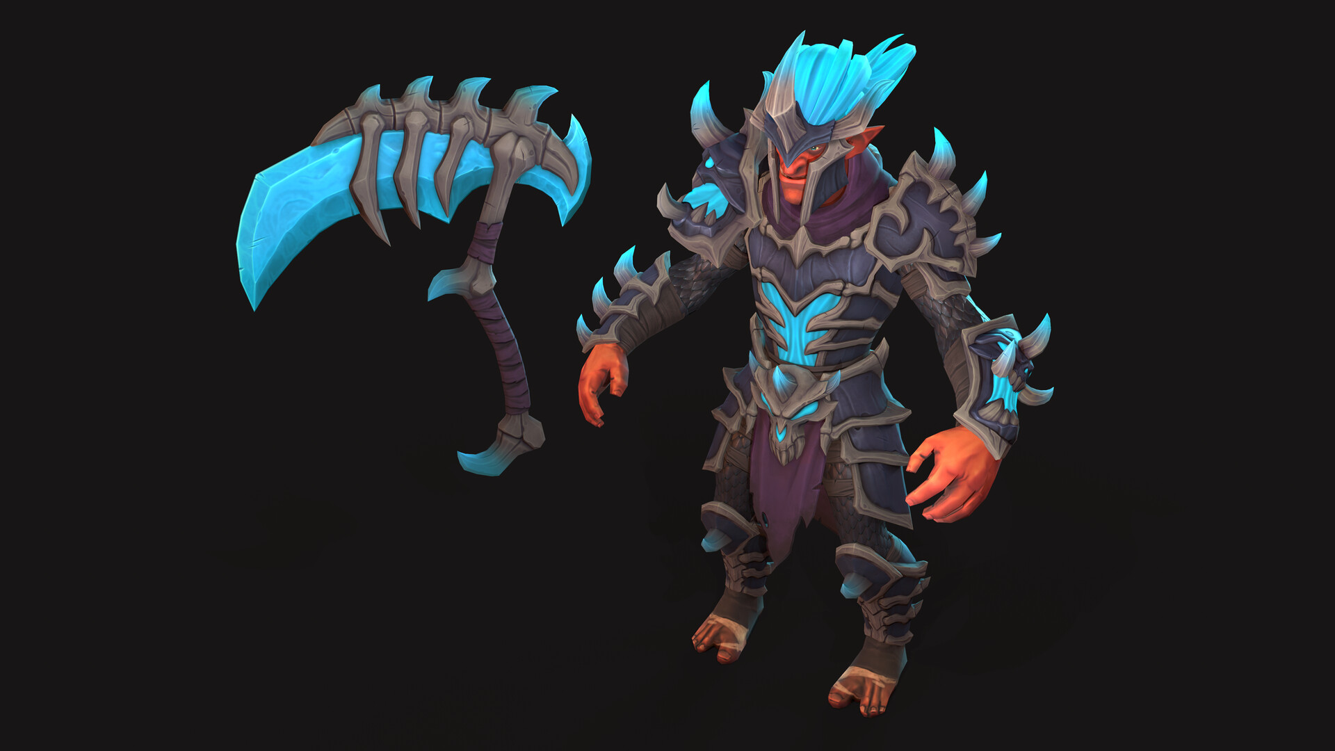 Dota 2 Troll Warlord Set