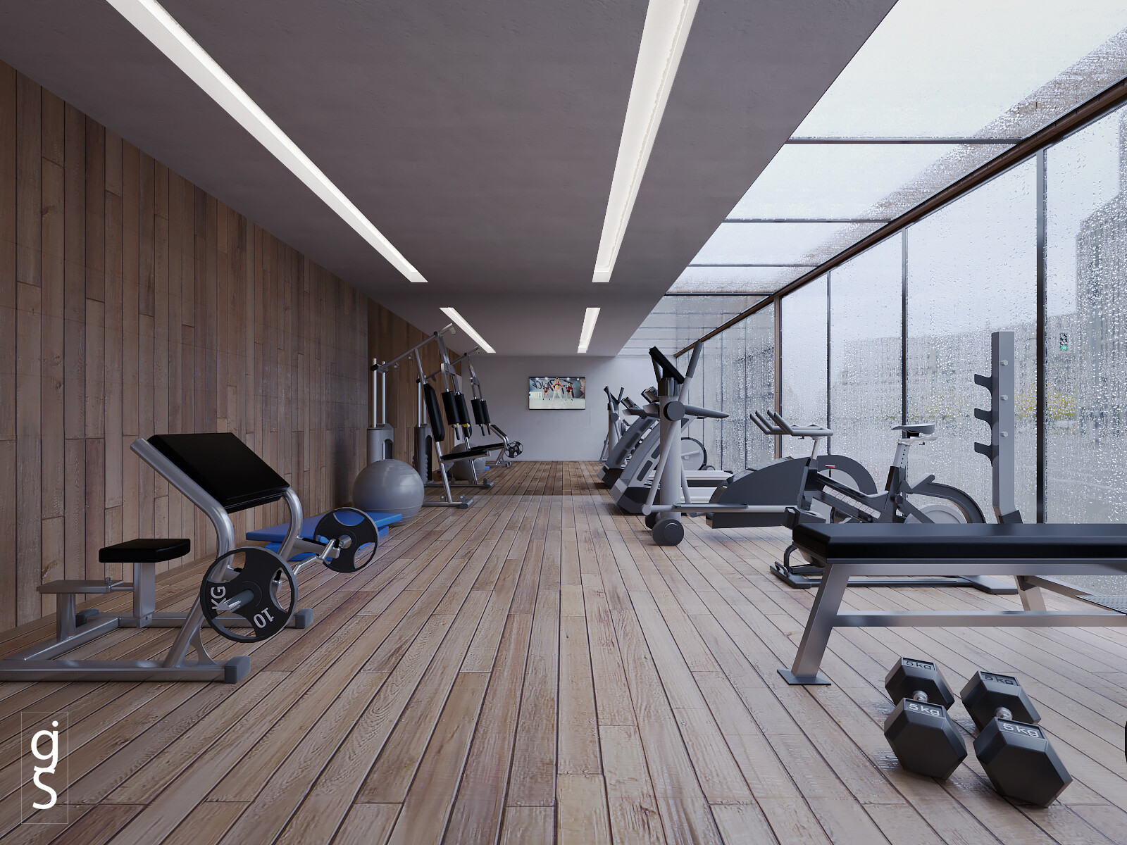 ArtStation - CGI - Home Gym