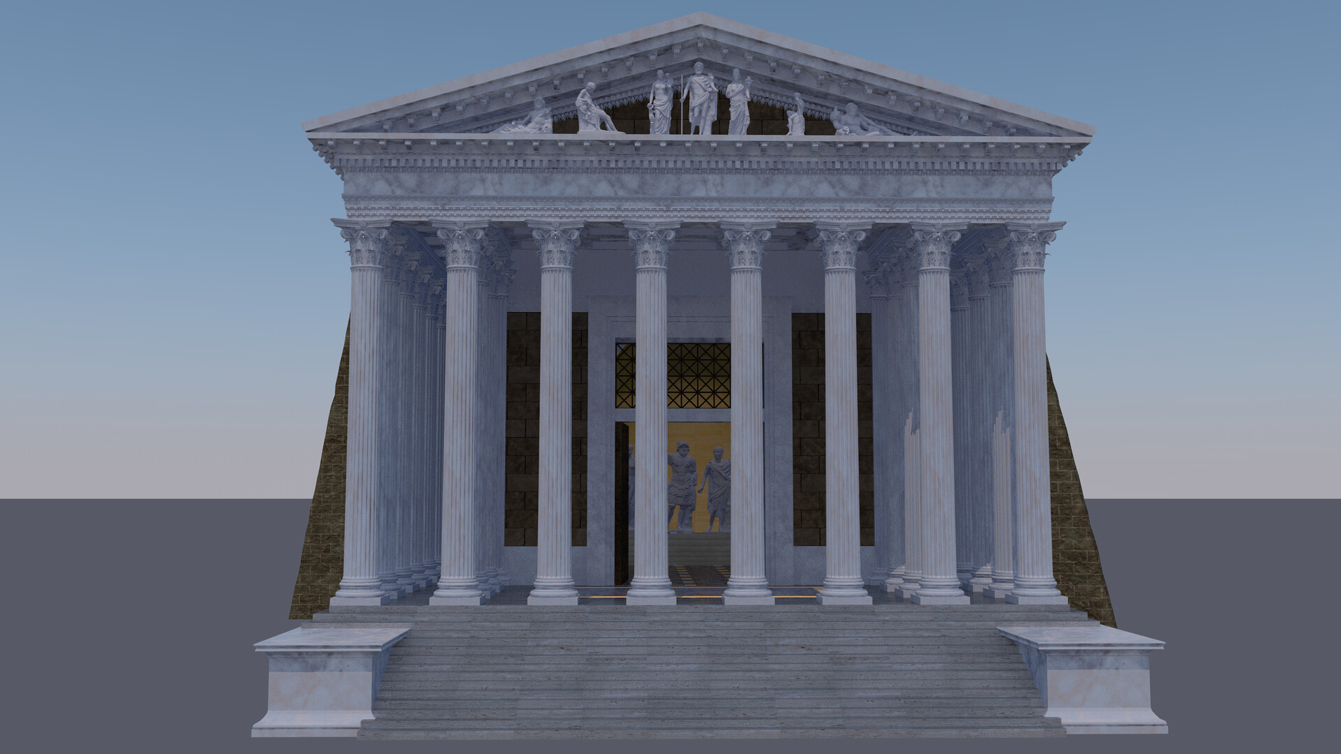 Temple Of Mars Ultor Reconstruction
