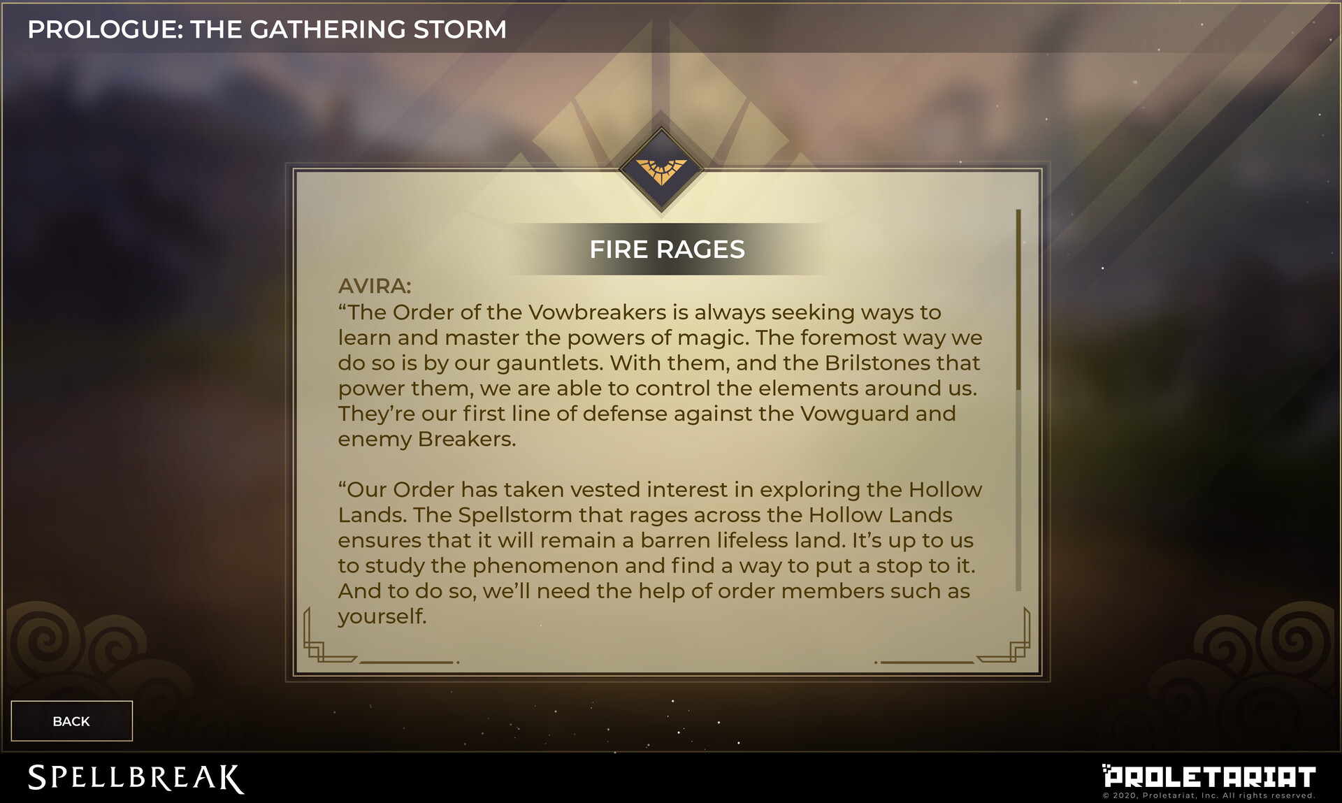 Danielle (Falco) DiFalco - Spellbreak UI work