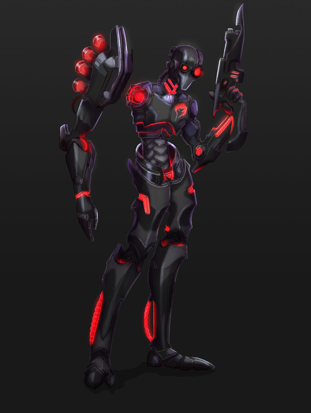 ArtStation - Dark Harvest Jhin Concept Art