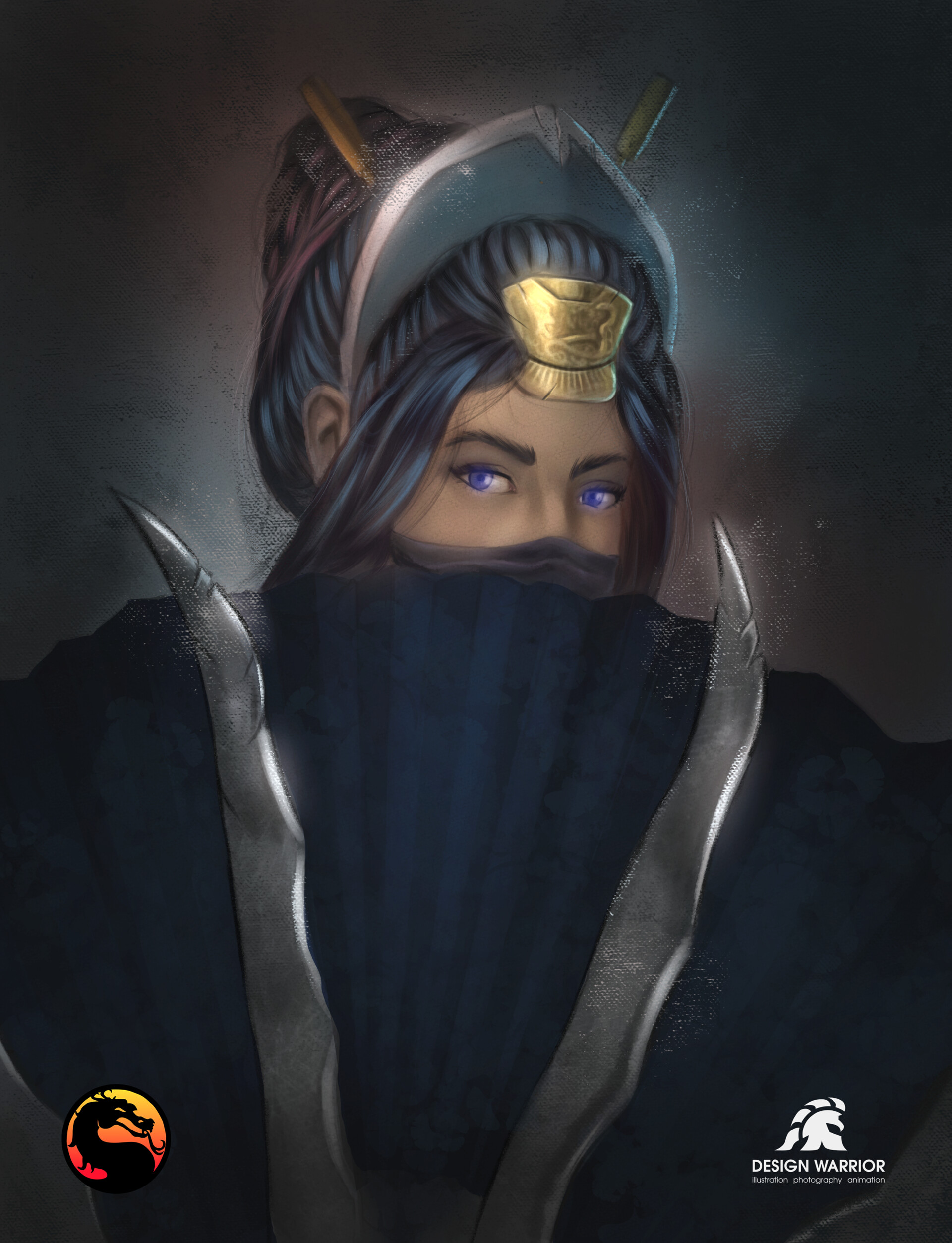 Artstation Kitana Fan Art