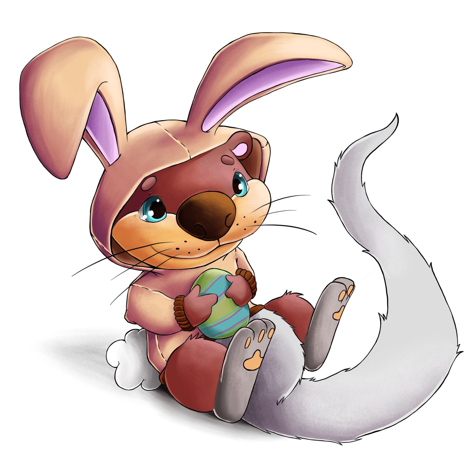 ArtStation - Easter Otter