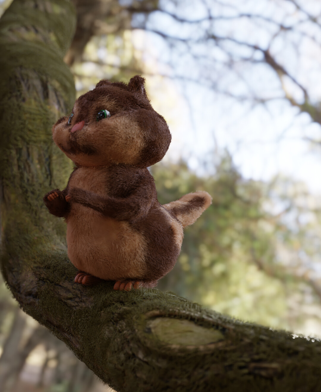 ArtStation - Chipmunk Theodore