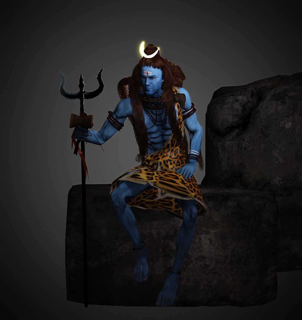 ArtStation - Lord Shiva
