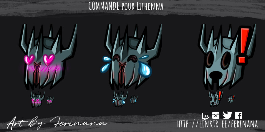 Anaïs Liegeon - Twitch & Discord emote collection for Lithenna - Cute ...