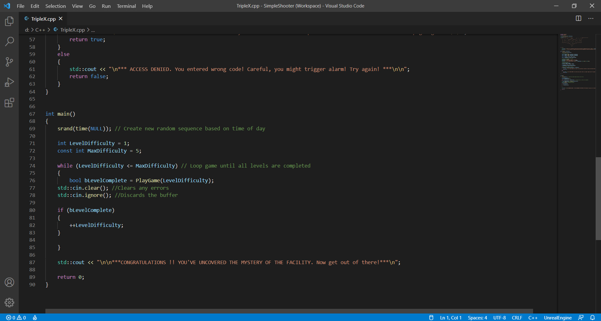Arpit Mathur - TripleX Game