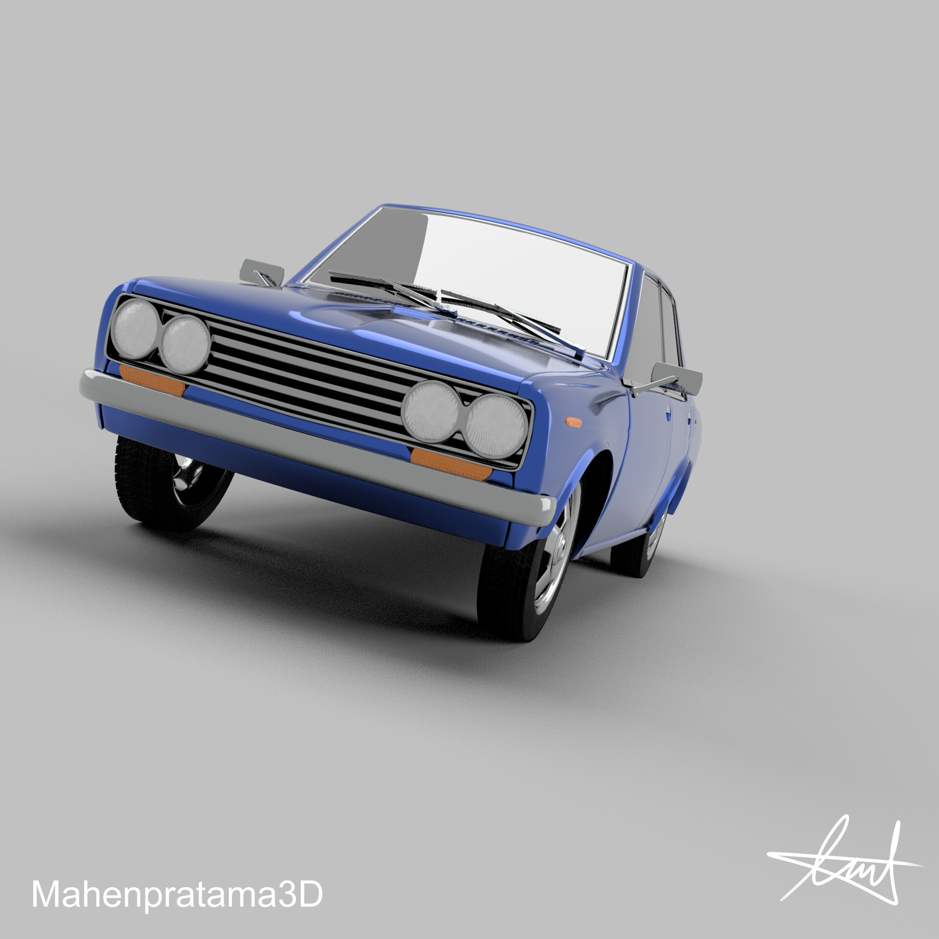 ArtStation - Datsun 510