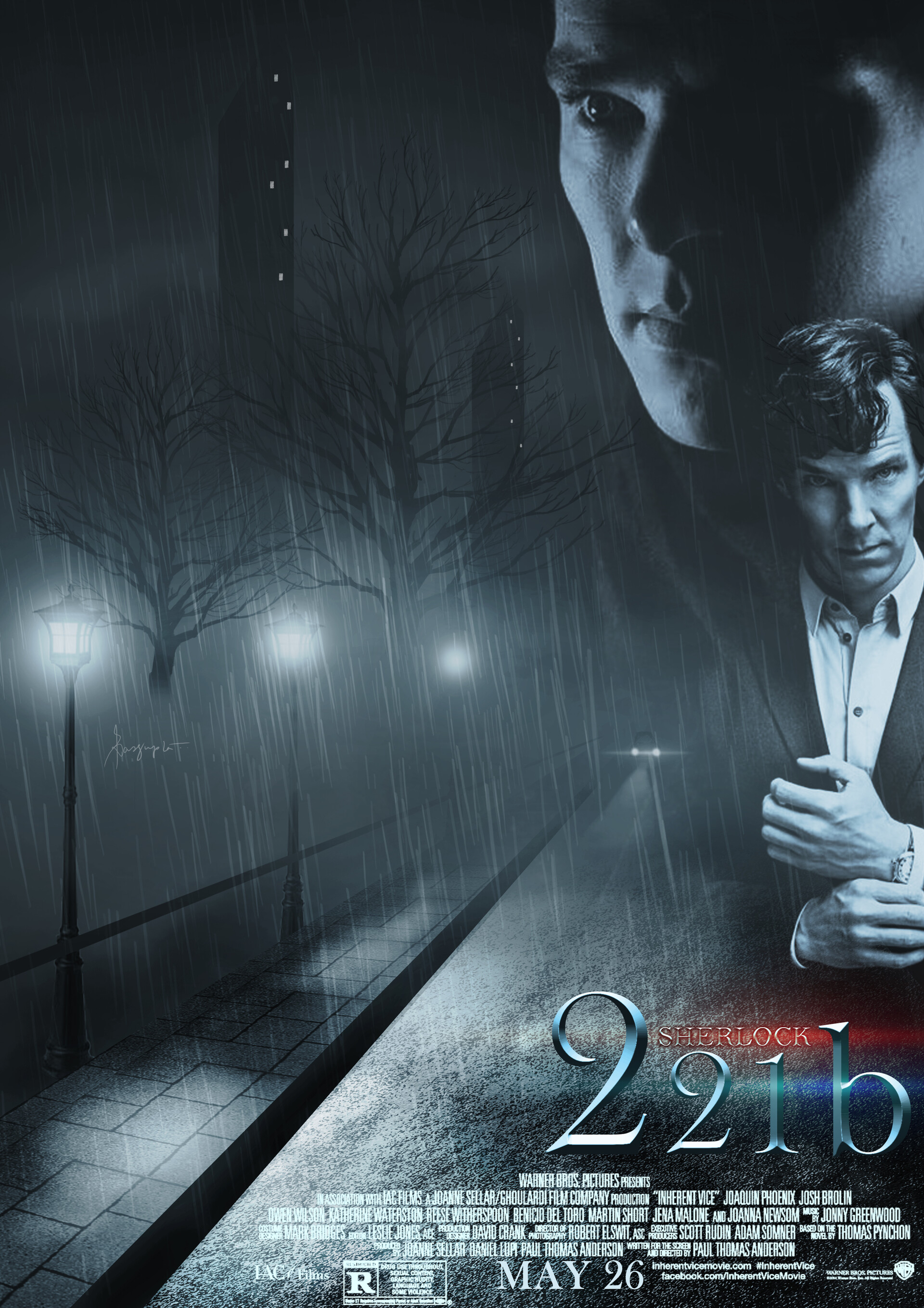 ArtStation - Digital Painted Movie Poster