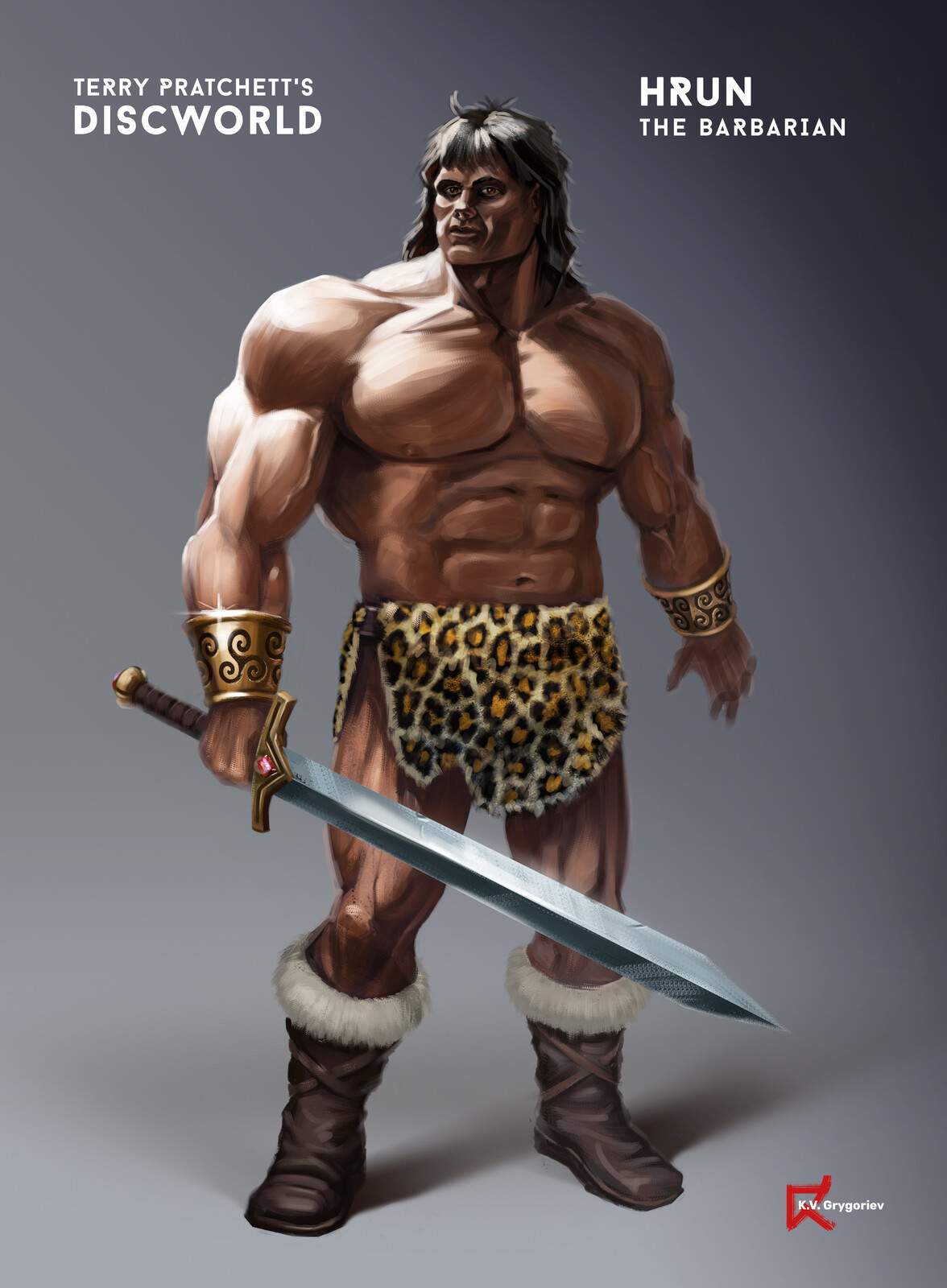 Kostiantyn Grygoriev - Discworld characters. Personal project